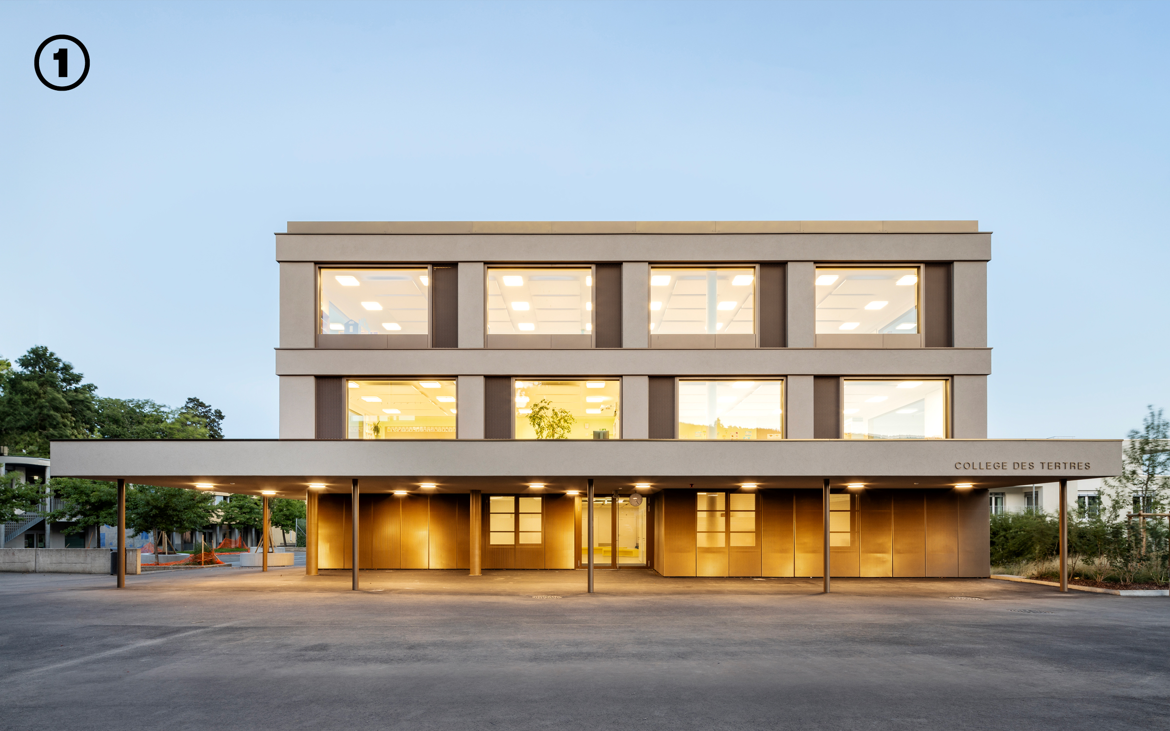 OS architectes — Collège des Tertres